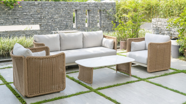 Protégé Casual Outdoor Patio Furniture - Castelle Conversation Set